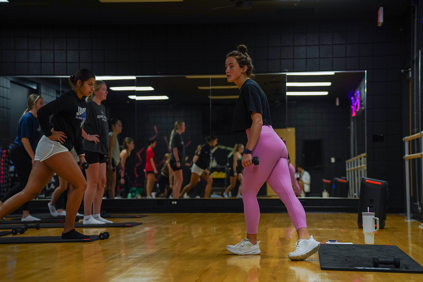 Group Exercise at the Moorhead Russell & Ann Gerdin Wellness Center