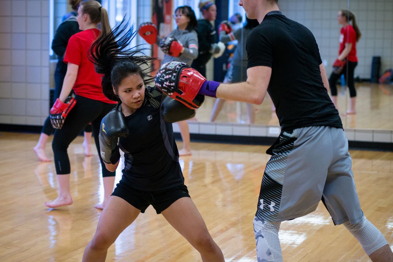 Group Exercise at the MSUM Russell & Ann Gerdin Wellness Center