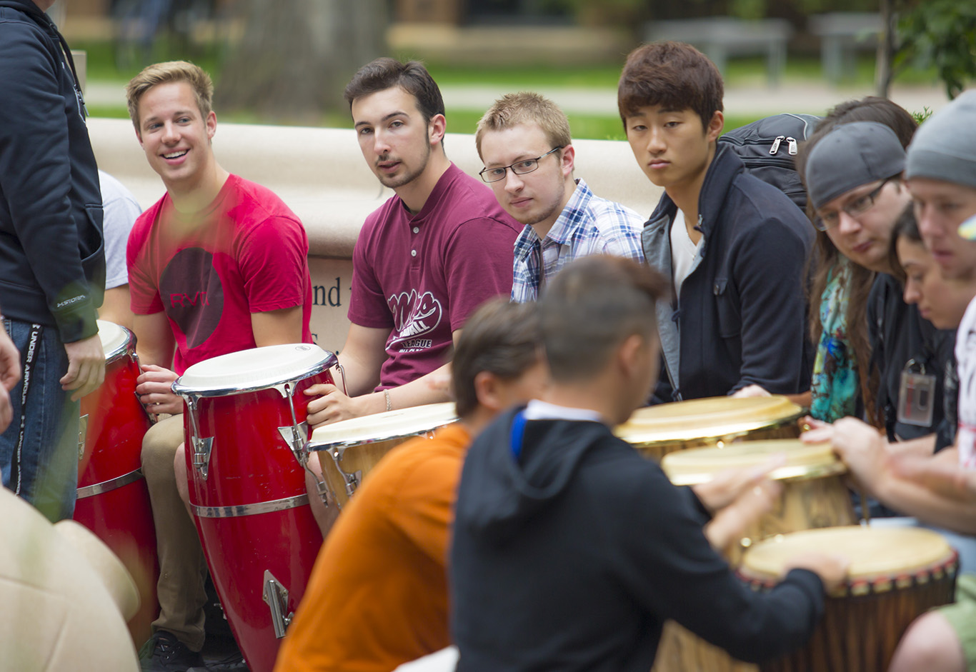 Percussion Ensemble at Minnesota State University Moorhead